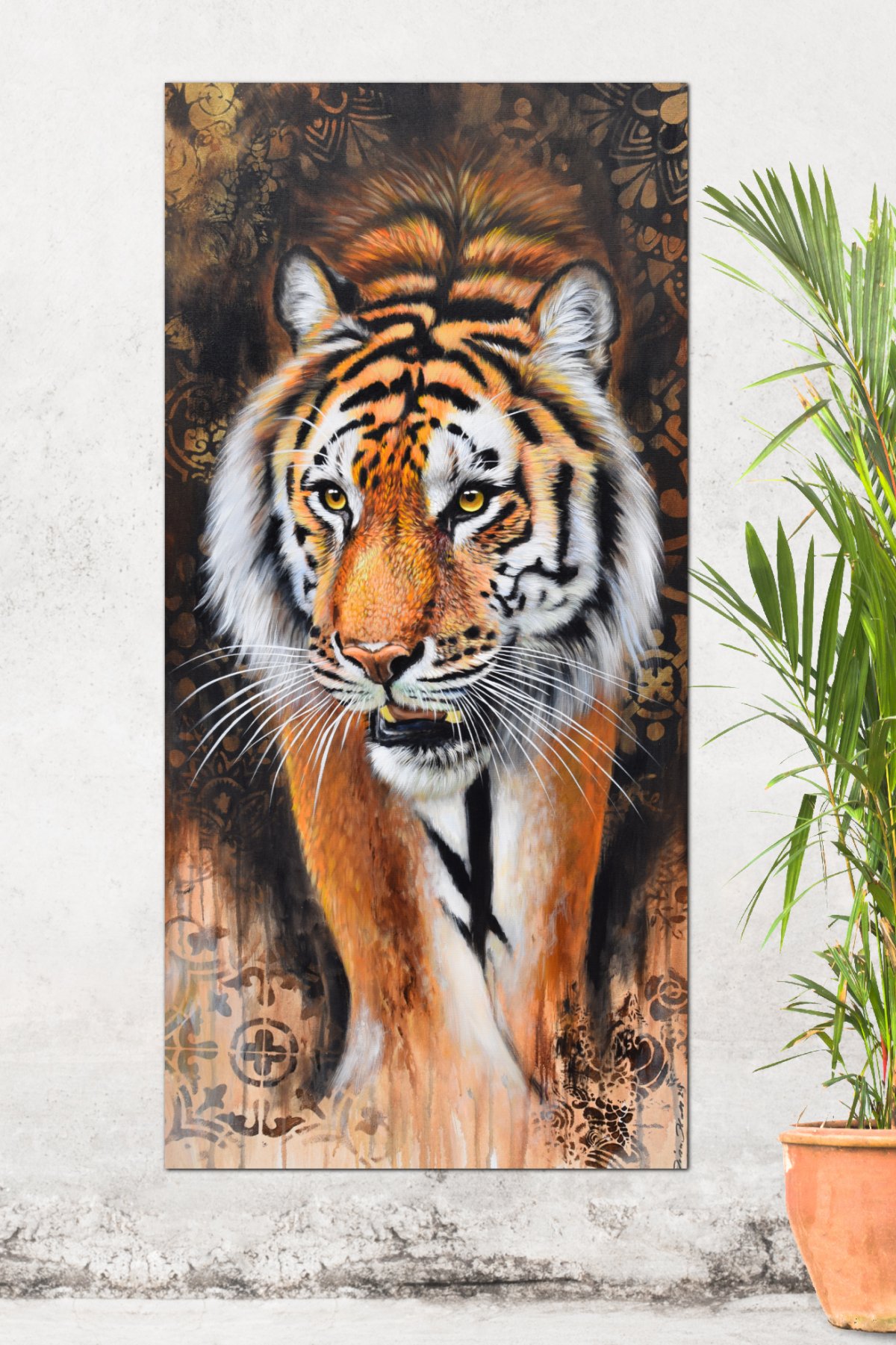 WALKING THE PATH - ORIGINALE VÆRKER - Dina Hall - Wildlife Art